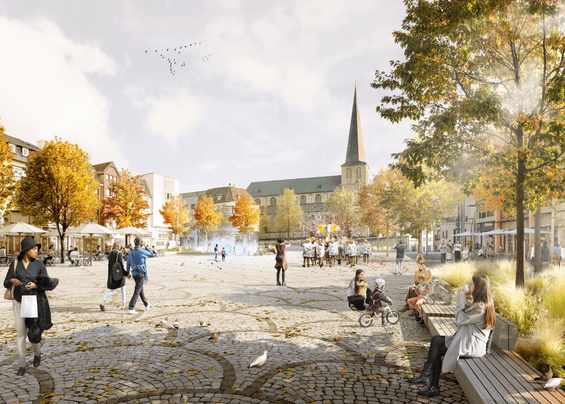 Alter Markt und Johann-Peter-Boelling-Platz | Franz Reschke